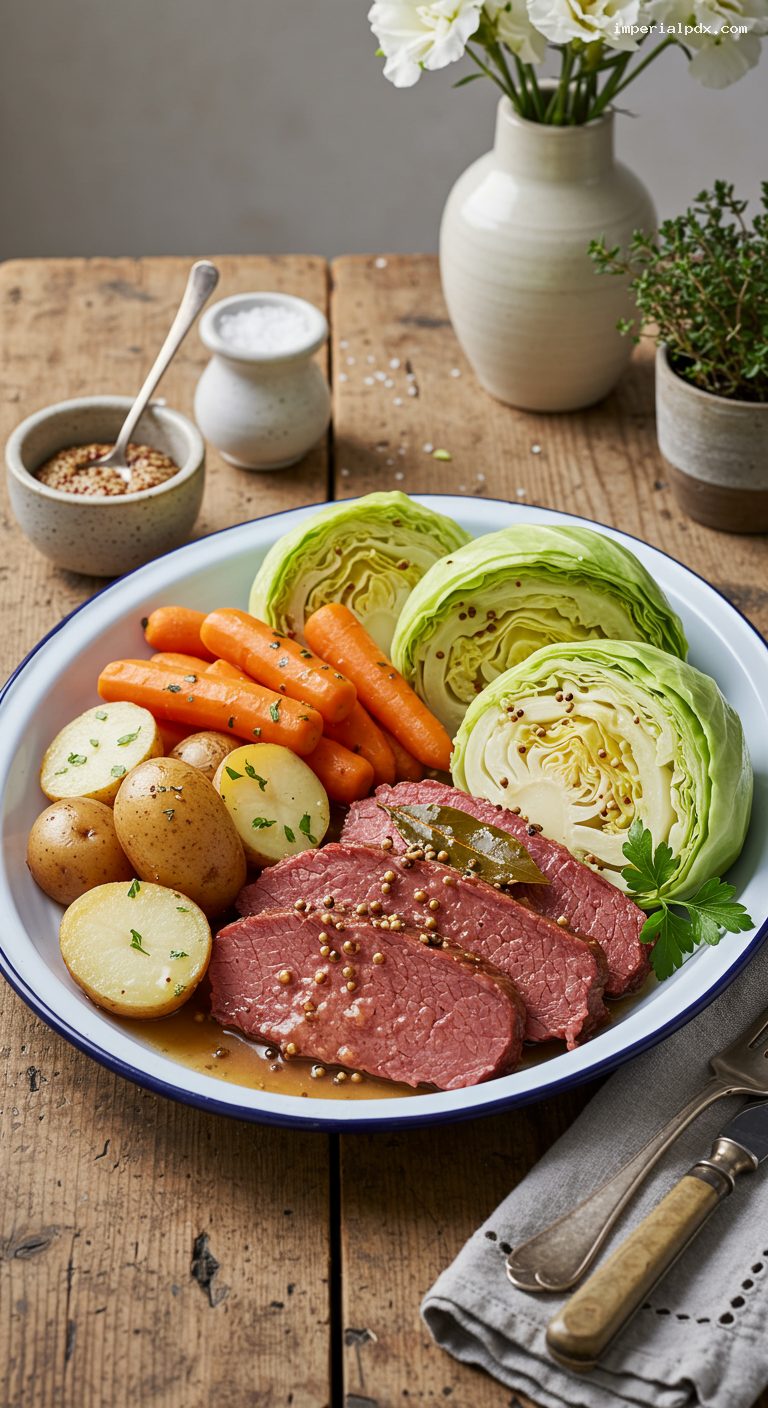 Slow Cooker Corned Beef and Cabbage – Imperial Recipes
