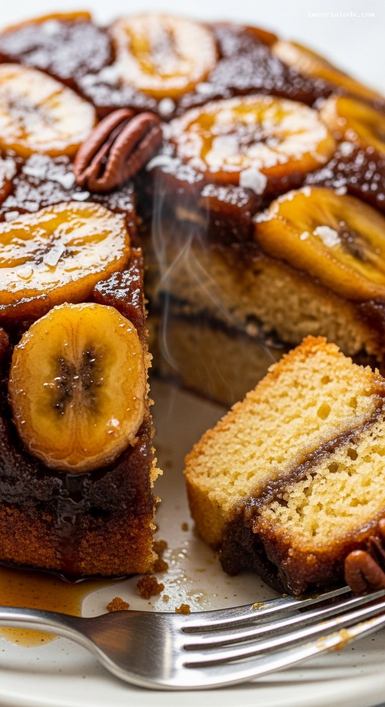 Caramelized Banana Upside-Down Cake – Imperial Recipes