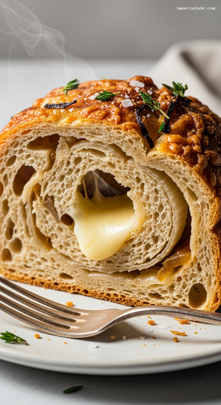 Caramelized Onion and Gruyère Bread – Imperial Recipes