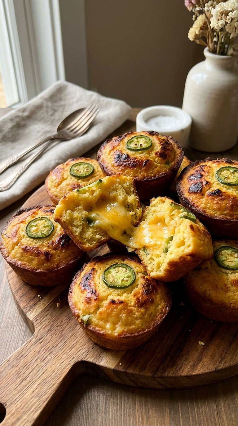 Chili Cheese Cornbread Muffins with Cheddar and Jalapeños – Imperial ...