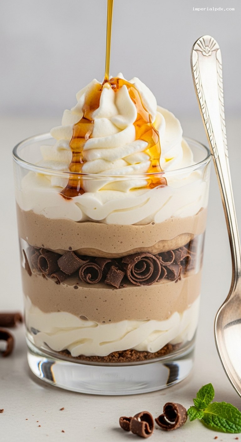 Chilled Chestnut Mousse Parfaits with Cognac Syrup – Imperial Recipes