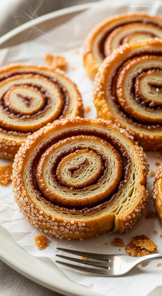 Cinnamon Sugar Palmiers: Crisp Puff Pastry Cookies - Imperial Recipes