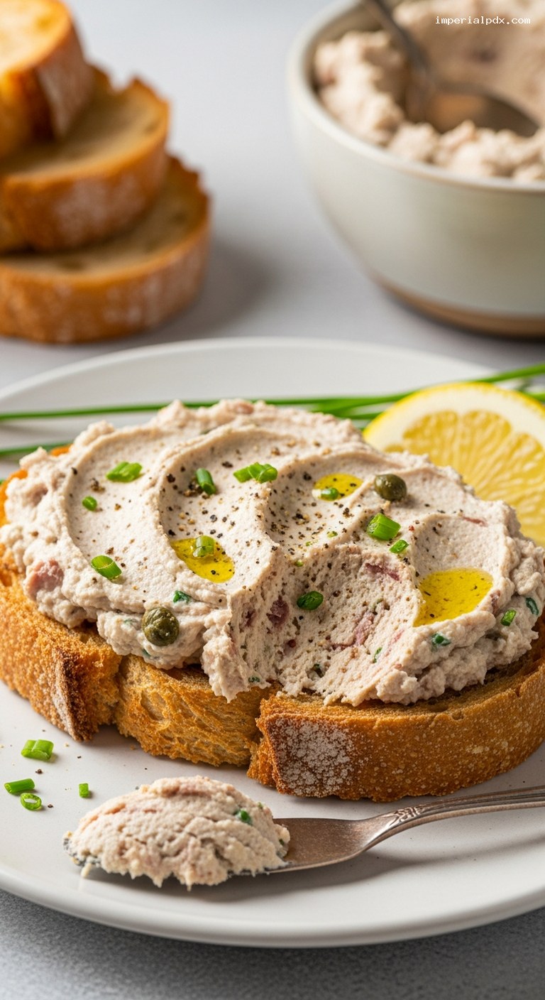 Creamy Smoked Mackerel Pâté With Capers and Chives – Imperial Recipes