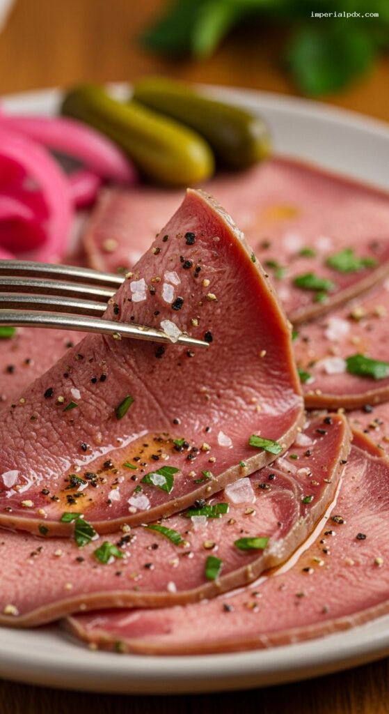 Deli-Style Cured Beef Tongue Cold Cuts – Imperial Recipes
