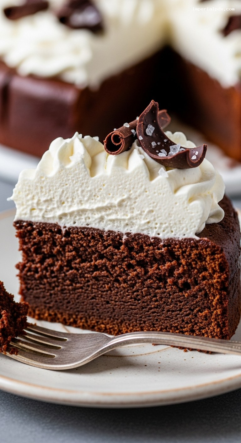 Flourless Chocolate Chestnut Torte with Espresso – Imperial Recipes