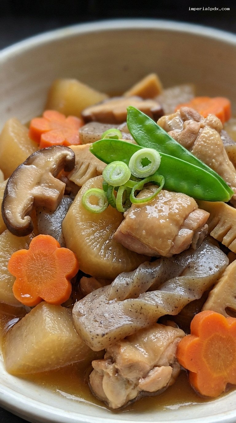 Hawaiian Chicken Nishime, A New Year’s Simmered Stew – Imperial Recipes