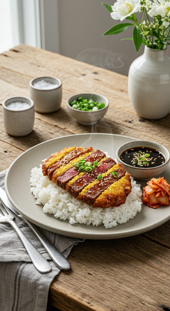 Hawaiian Meat Jun with Shoyu Vinegar Dipping Sauce – Imperial Recipes