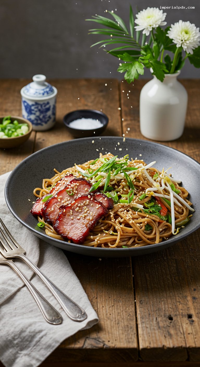 Hawaiian-Style Chow Fun with Char Siu or Spam – Imperial Recipes