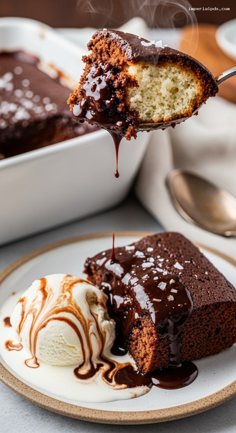 Hot Chocolate Pudding Cake (Self-Saucing) – Imperial Recipes