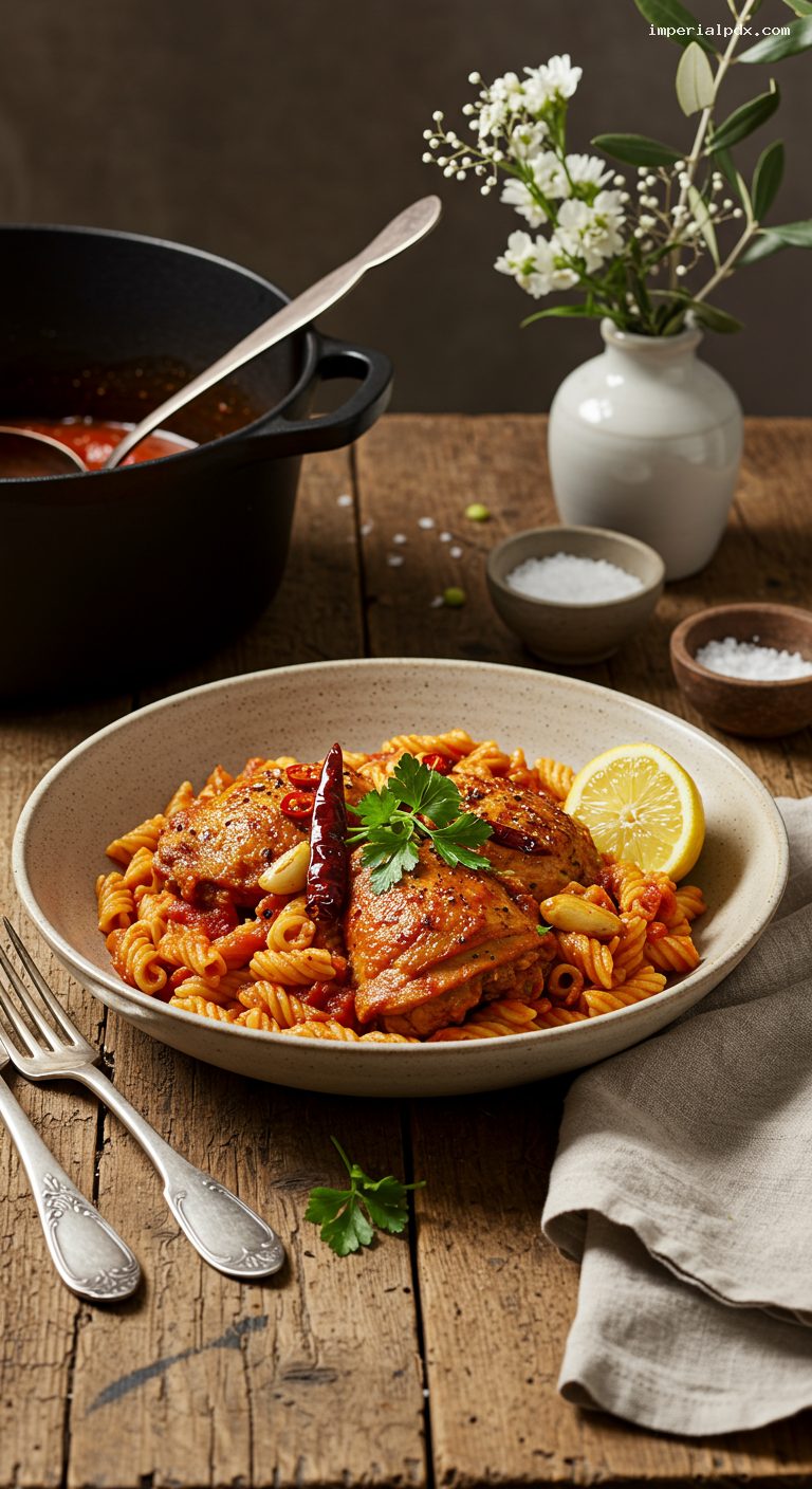 Libyan Mbakbaka: Spiced One-Pot Tomato Pasta Stew – Imperial Recipes