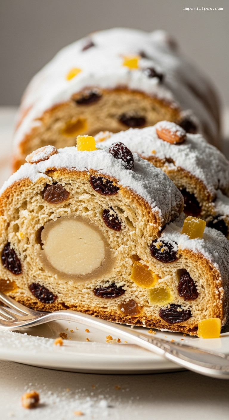Marzipan-Stuffed Stollen (German Holiday Bread) – Imperial Recipes
