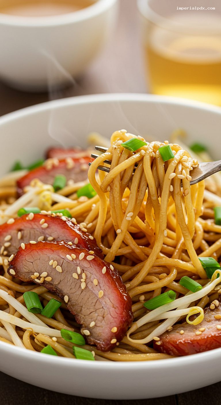 Maui Dry Mein with Shoyu-Dashi Butter and Char Siu – Imperial Recipes