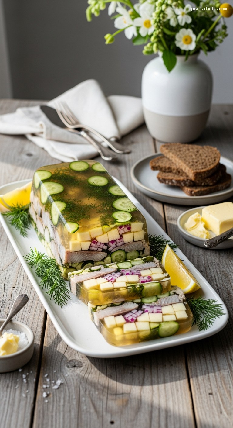 Pickled Herring Terrine (Scandinavian-Style Cold Cut) – Imperial Recipes