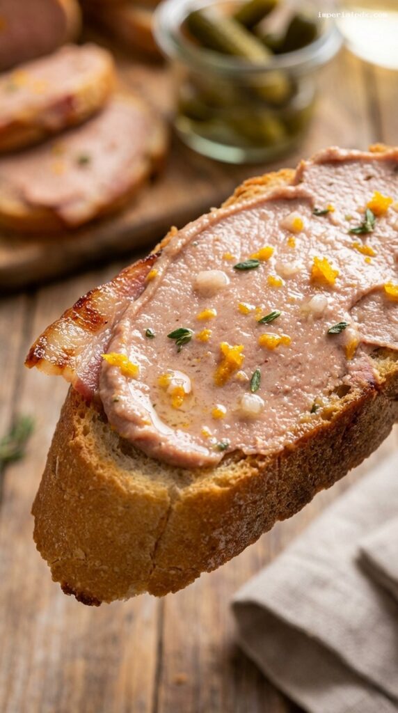 Rich Orange Cognac Duck Pâté Loaf – Imperial Recipes