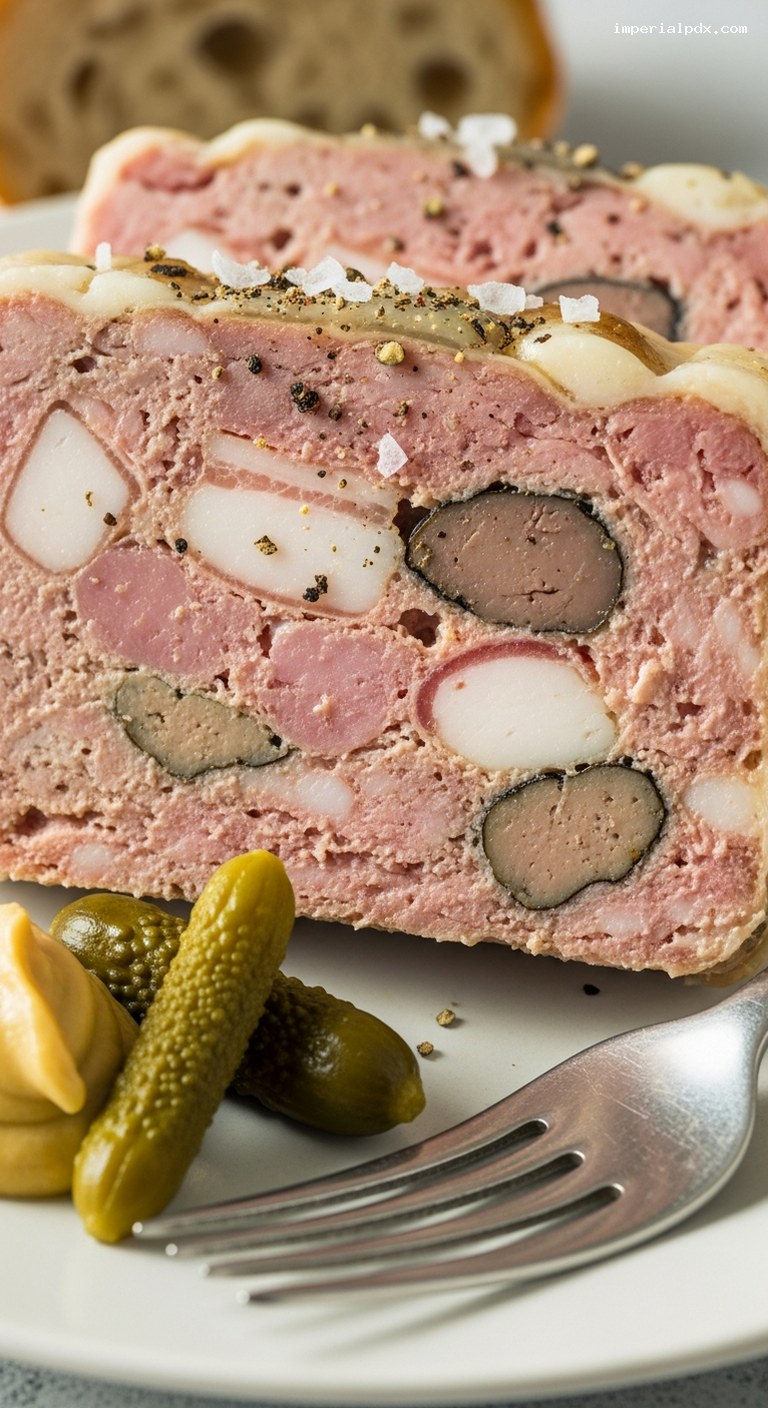 Rustic Country Pork Pâté de Campagne with Cornichons – Imperial Recipes