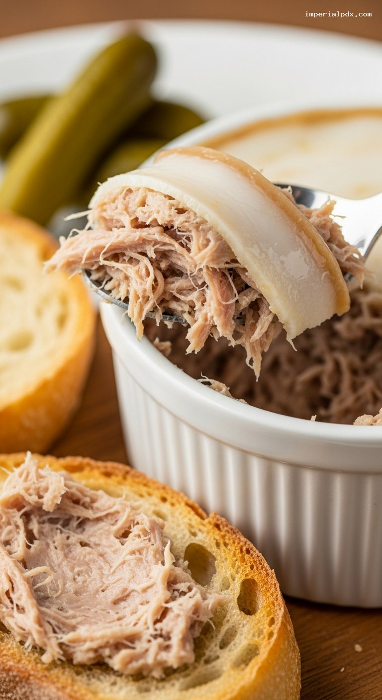 Slow-Braised Pork Rillettes With Crusty Bread – Imperial Recipes