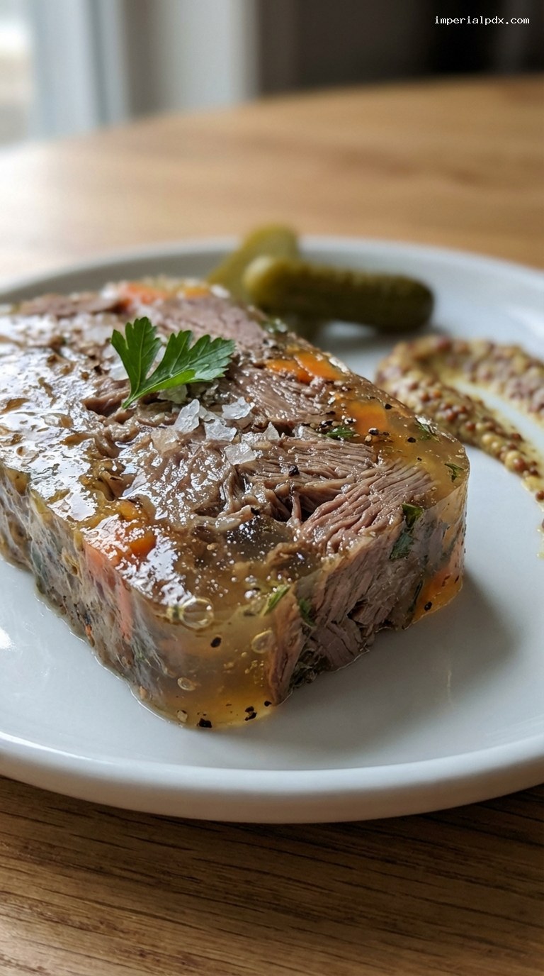 Slow-Braised Spiced Beef Shank Terrine – Imperial Recipes