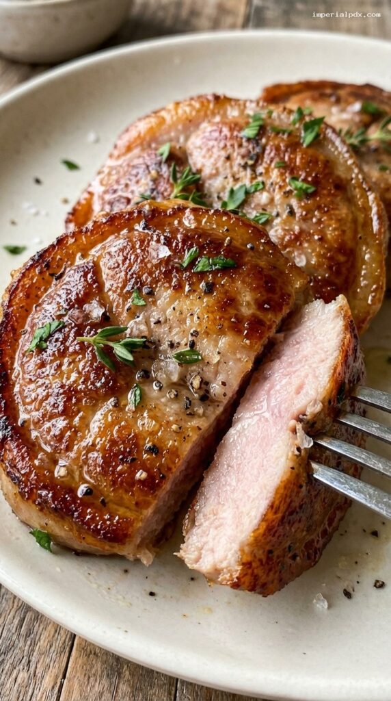 Slow-Cooked Pork Cheek Confit Medallions – Imperial Recipes
