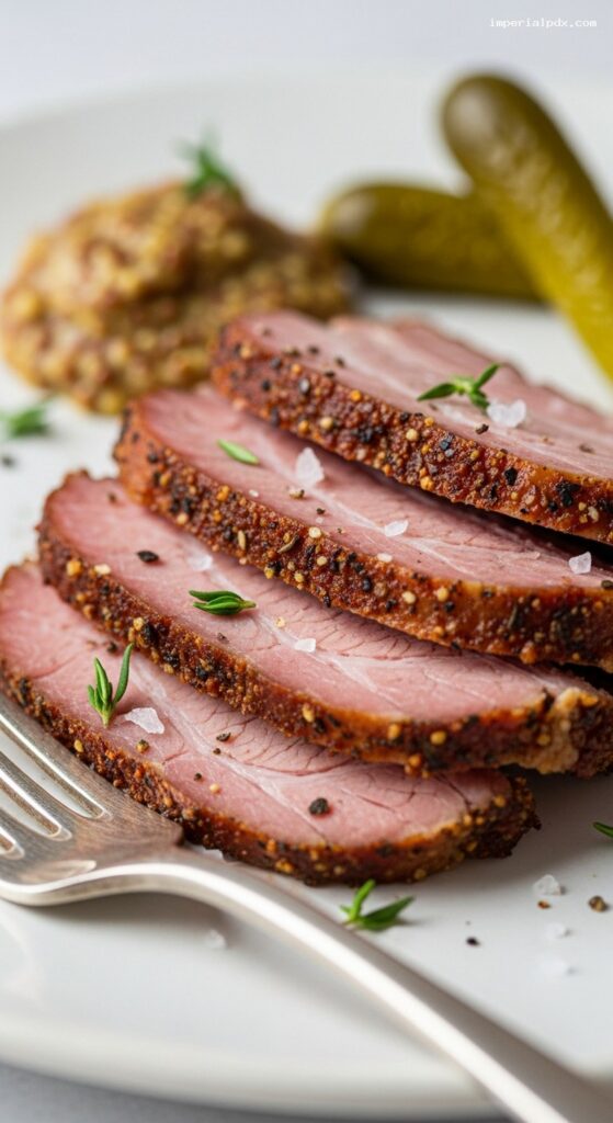 Smoked Pork Shoulder Cold Cuts for Charcuterie Boards – Imperial Recipes