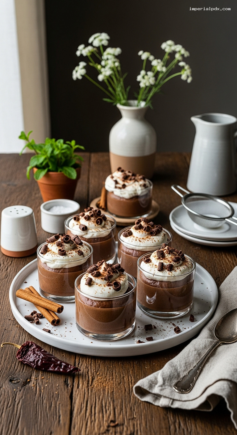 Spiced Hot Chocolate Mousse with Cinnamon and Chili – Imperial Recipes