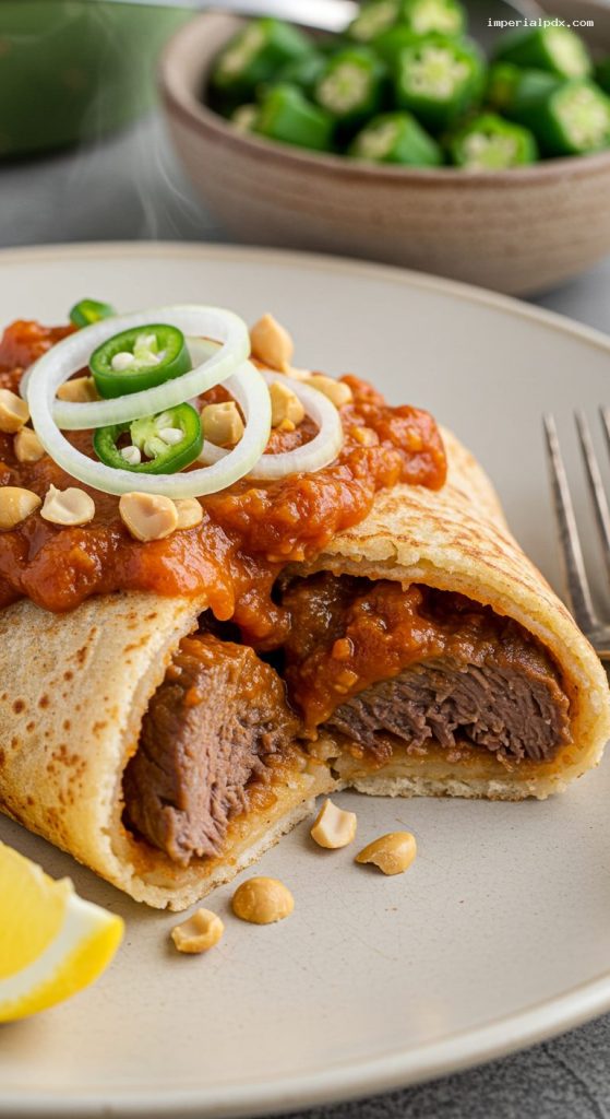 Sudanese Kisra with Mulah and Spiced Meat – Imperial Recipes