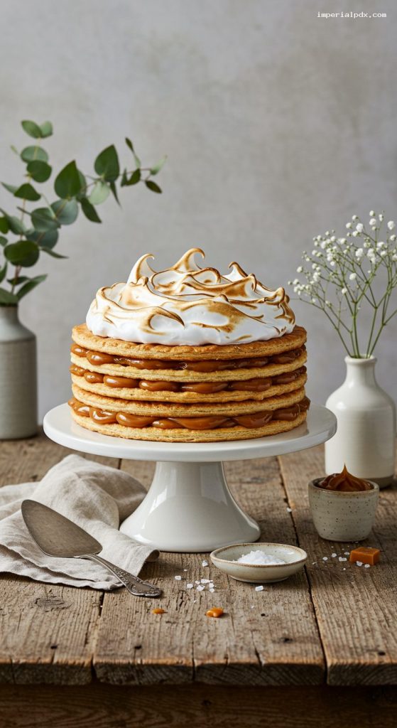 Torta Rogel with Dulce de Leche and Torched Meringue – Imperial Recipes