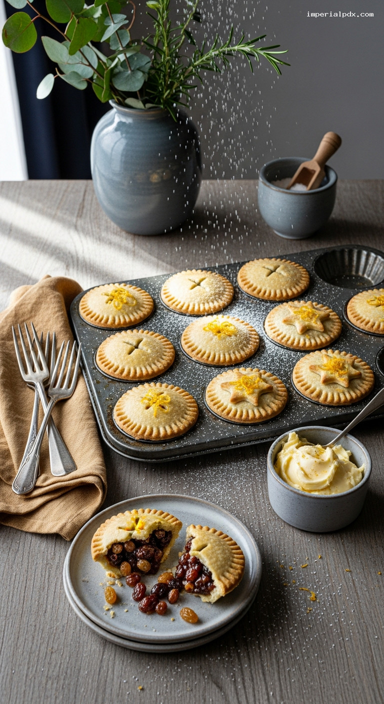 Traditional Mince Pies with Brandy Butter – Imperial Recipes
