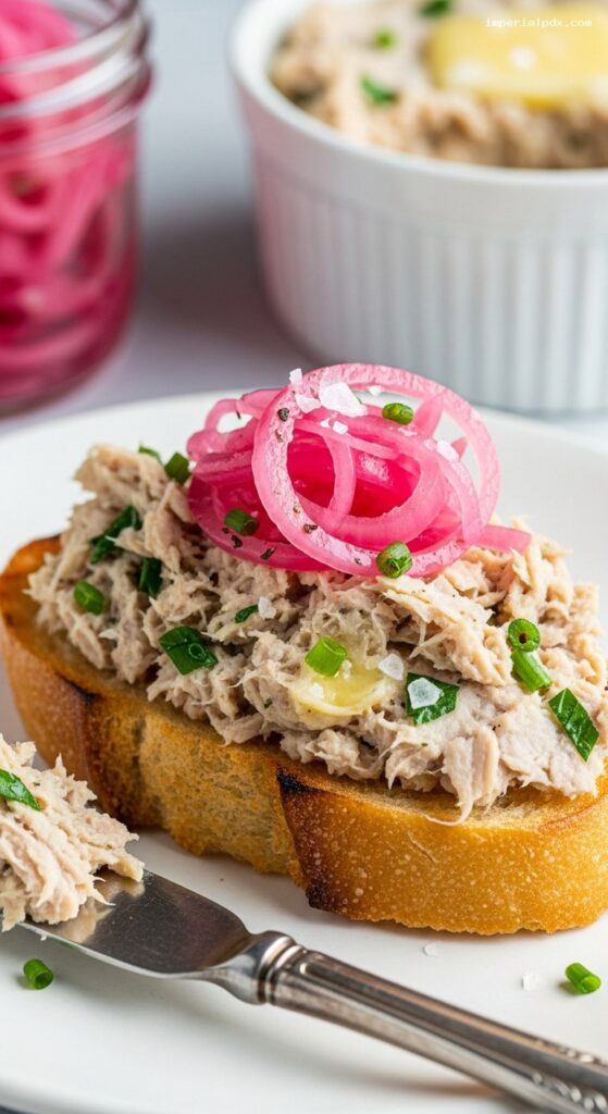 Turkey Rillettes with Herbs and Pickled Onions – Imperial Recipes