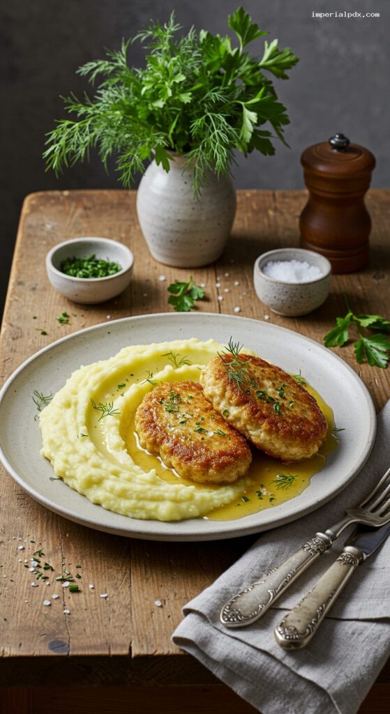 Ultra-Juicy Pozharskie Chicken Cutlets with Pan Juices – Imperial Recipes