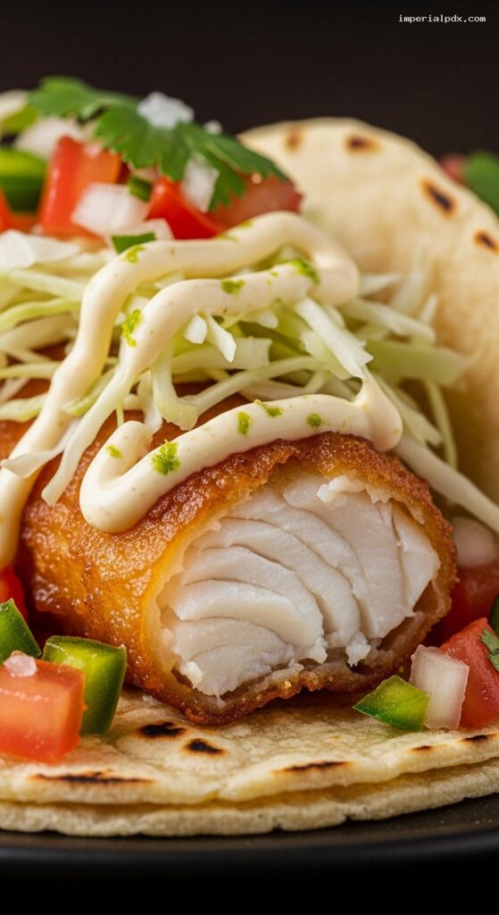 Baja Fish Tacos With Cabbage Slaw and Crema – Imperial Recipes