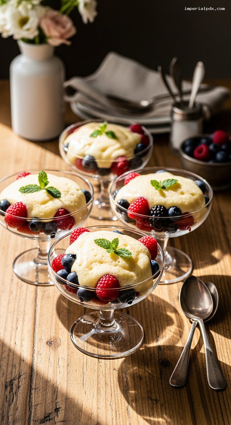 Champagne Sabayon with Fresh Berries – Imperial Recipes