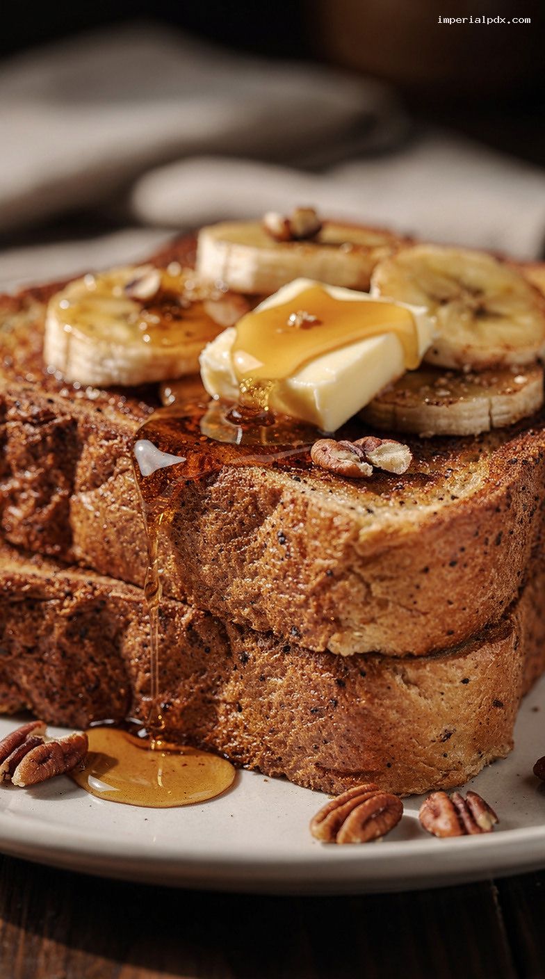 Cinnamon Vanilla French Toast With Caramelized Bananas – Imperial Recipes