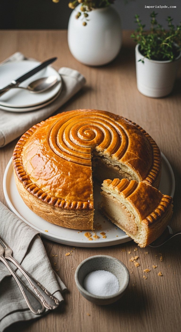 Classic Almond Pithiviers With Golden Puff Pastry – Imperial Recipes