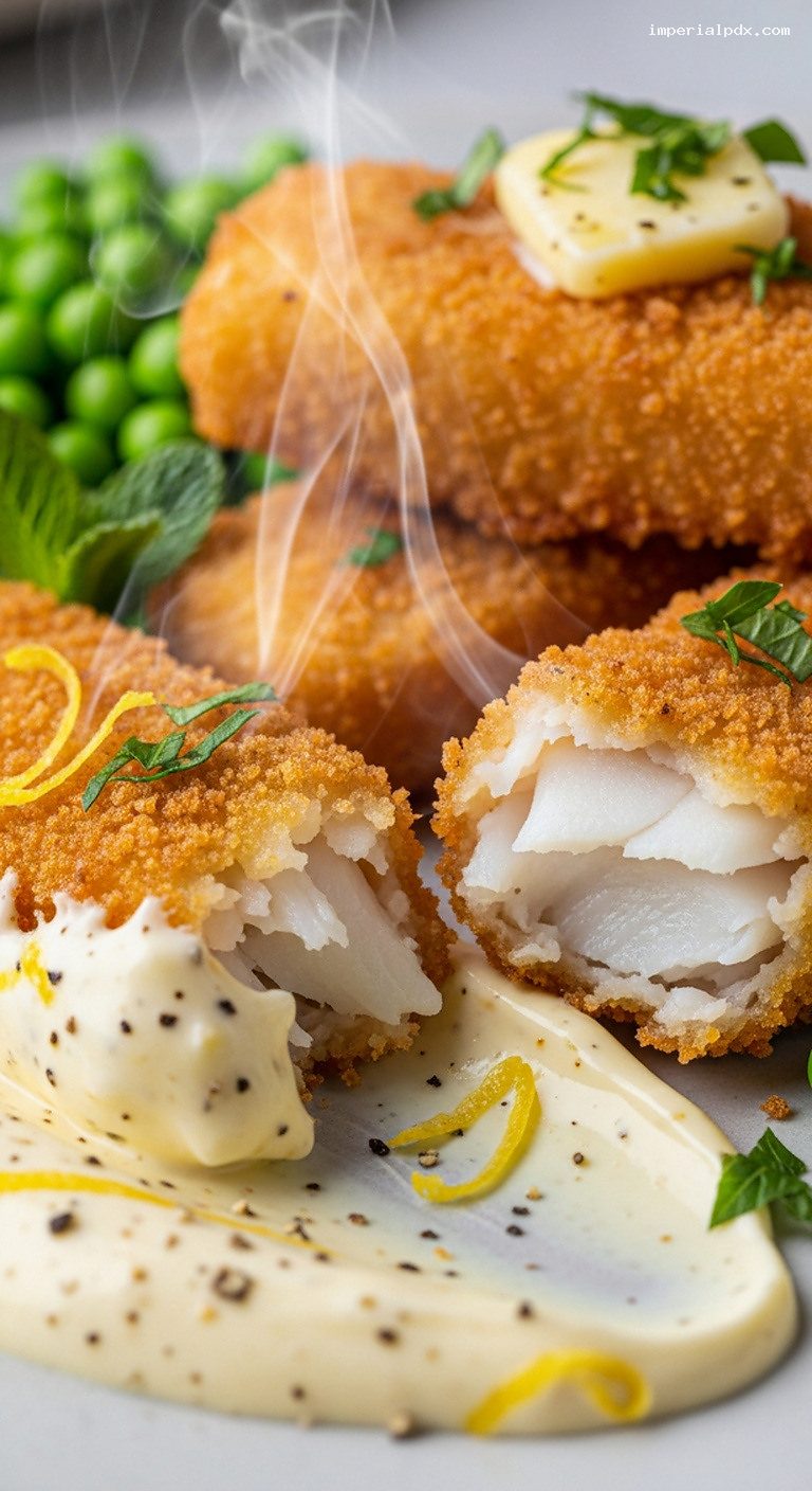 Classic Crispy Fish Fingers With Lemon Mayo Dip – Imperial Recipes