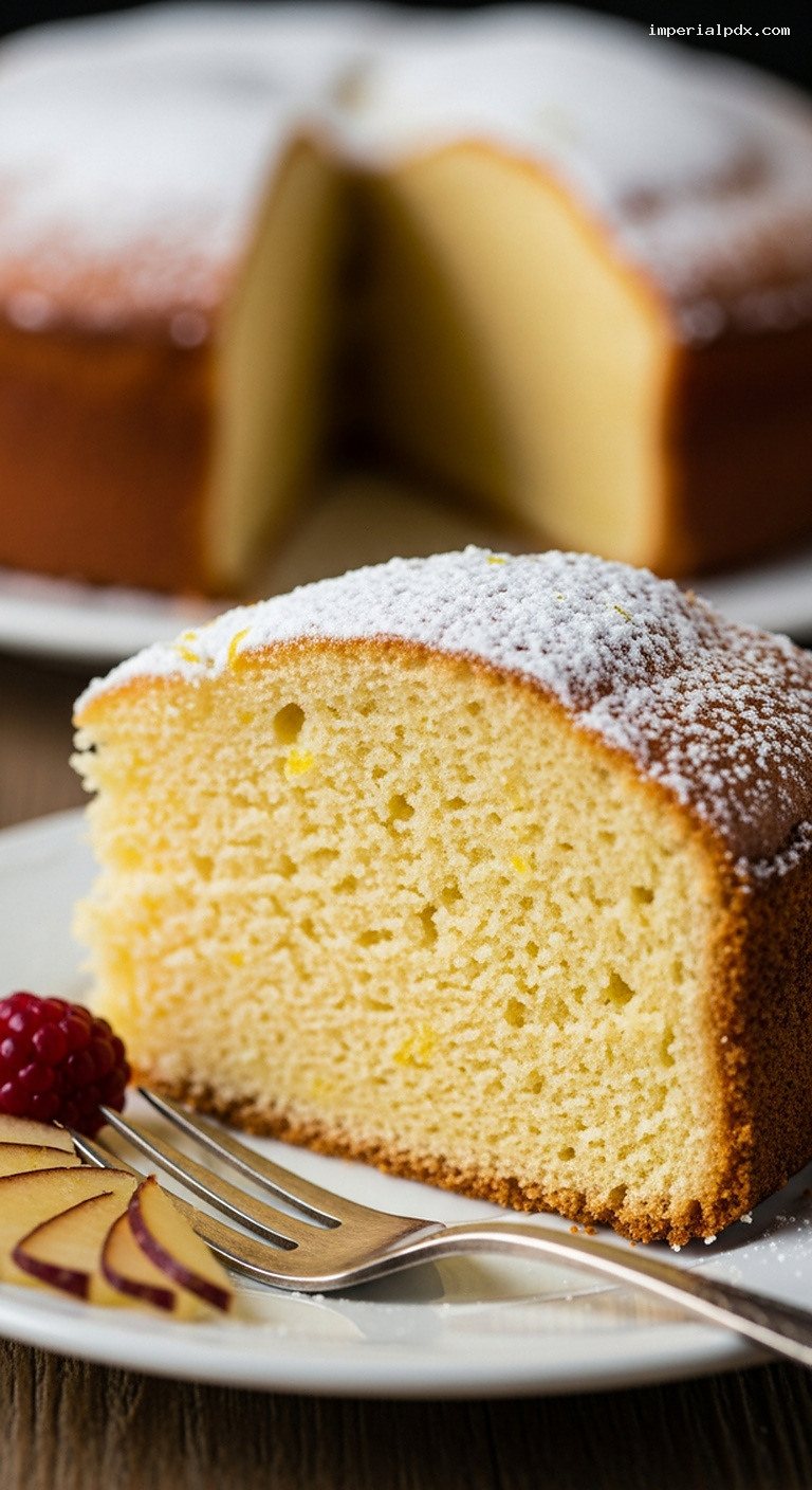 Classic French Yogurt Cake with Lemon or Vanilla – Imperial Recipes
