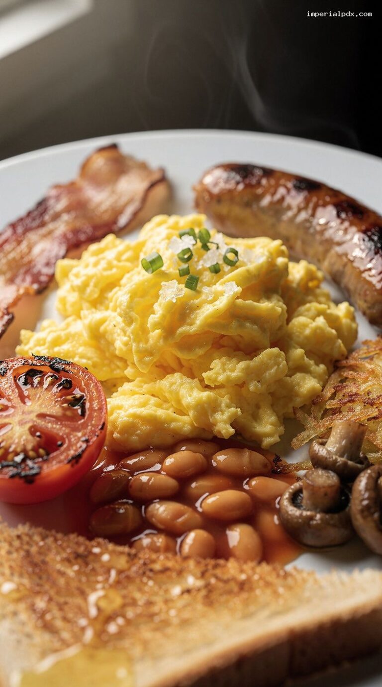 Classic Full English Breakfast Platter With Bacon and Eggs – Imperial ...