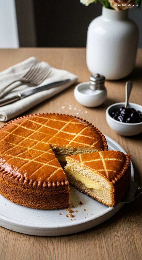 Classic Gâteau Basque with Cherry Jam or Pastry Cream – Imperial Recipes