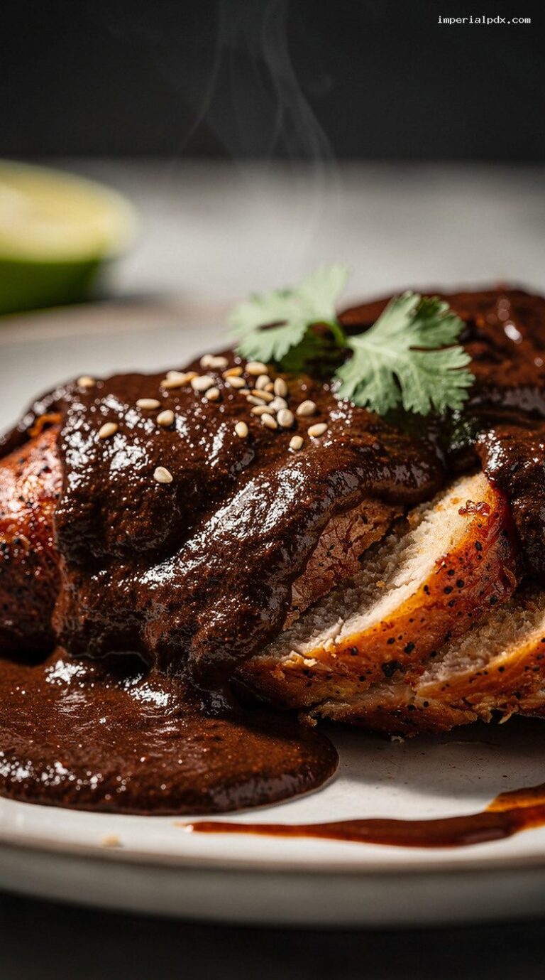 Cocoa-Chili Mole Sauce for Chicken, Enchiladas, and Vegetables ...