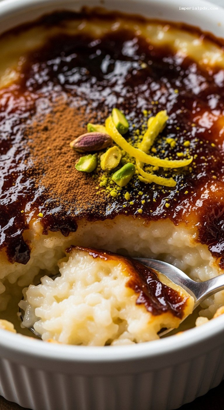 Creamy Turkish Oven-Browned Rice Pudding (Sütlaç) – Imperial Recipes