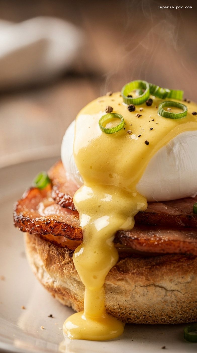 Eggs Benedict With Canadian Bacon and Lemony Hollandaise – Imperial Recipes