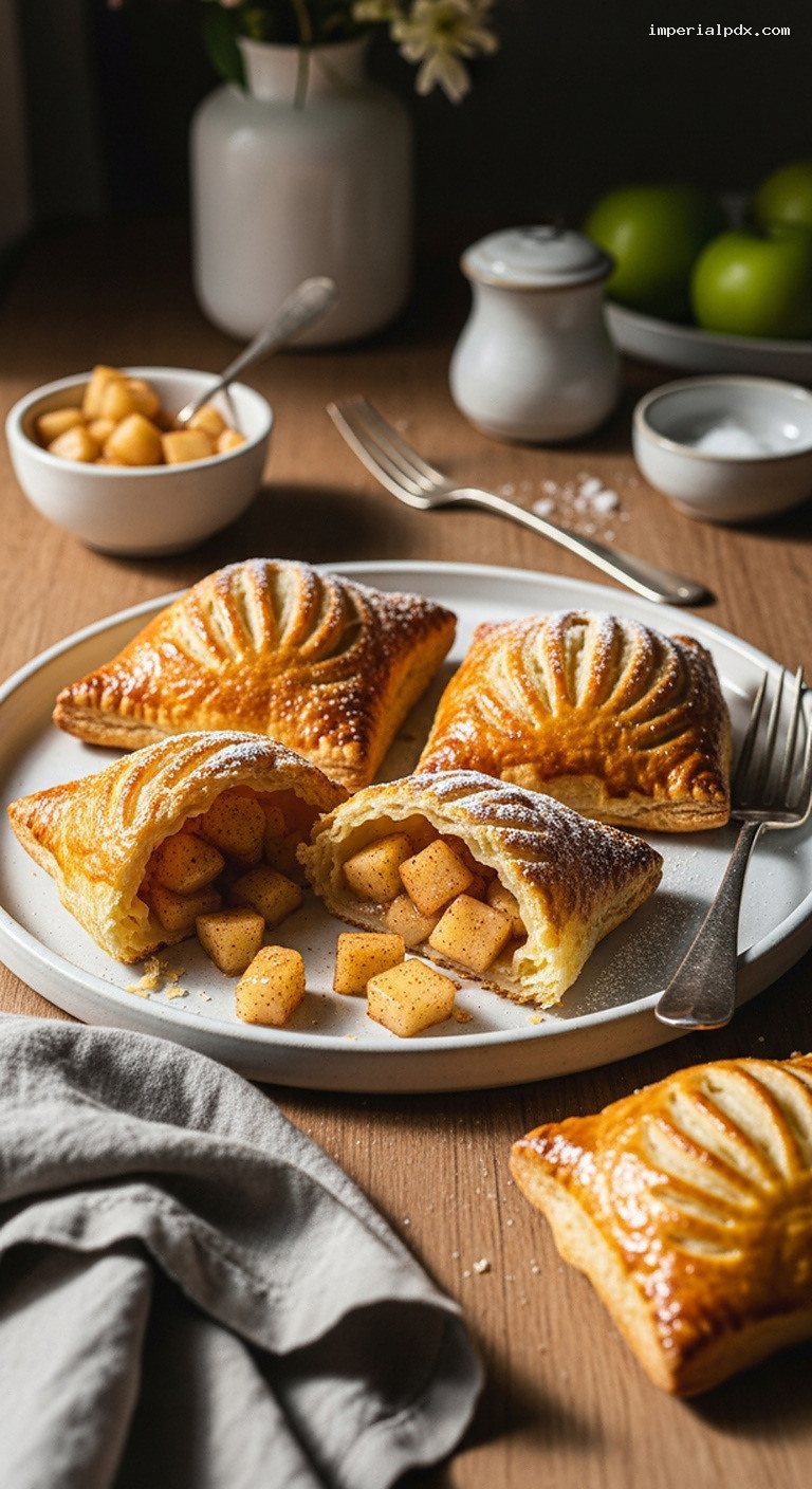 Flaky French Apple Turnovers (Chaussons Aux Pommes) – Imperial Recipes
