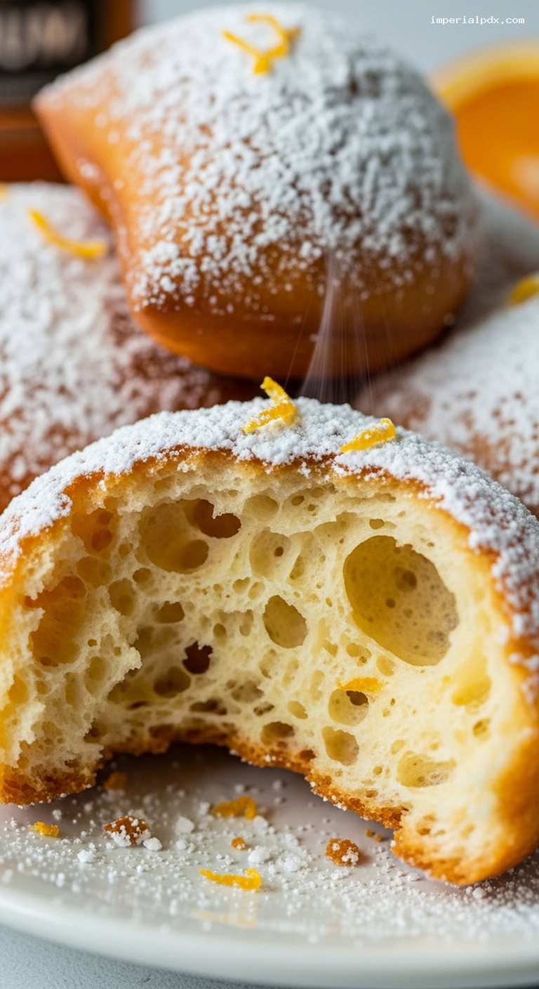 Light and Puffy Carnival Beignets with Orange Blossom – Imperial Recipes