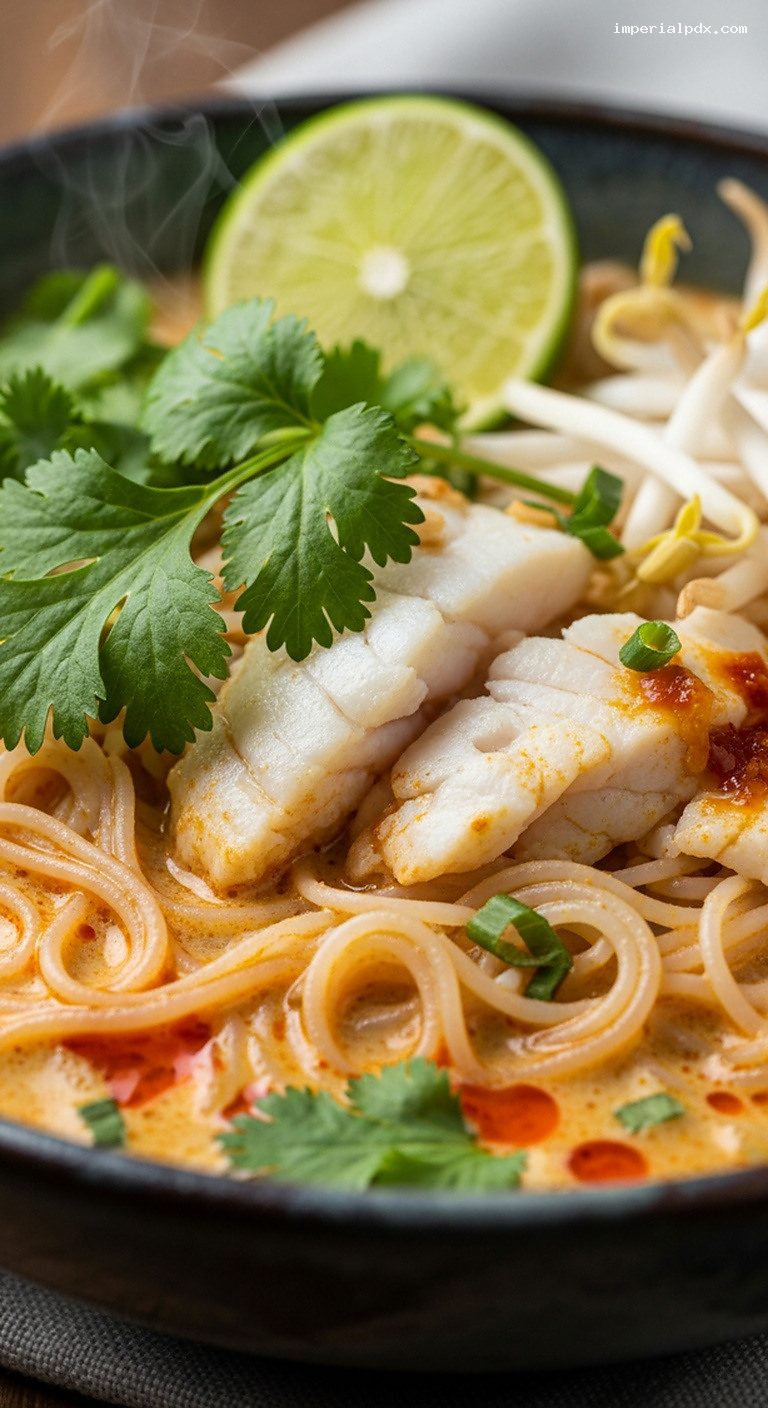 Malaysian Fish Laksa Noodle Bowls With Coconut-Spice Broth – Imperial ...