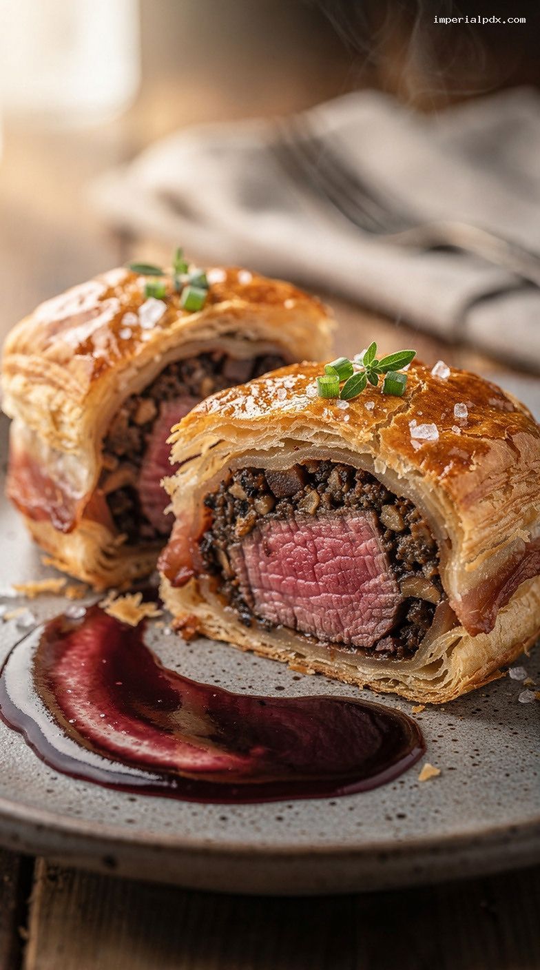Mini Beef Wellingtons with Prosciutto and Mushroom Duxelles – Imperial ...
