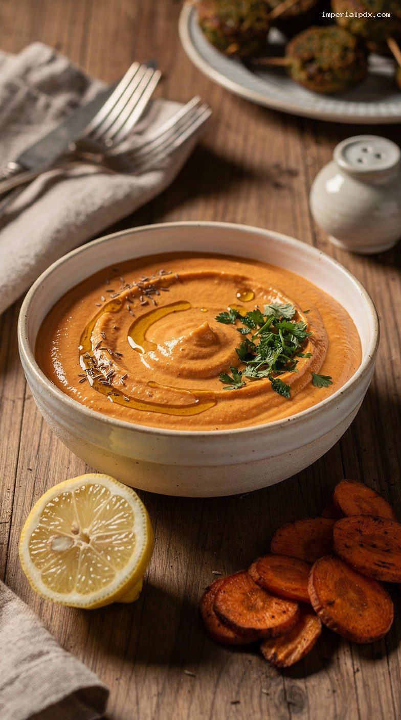 Roasted Carrot Cumin Yogurt Sauce with Lemon – Imperial Recipes