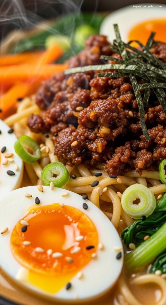 Savory Beef Miso Ramen With Soft-Boiled Eggs – Imperial Recipes