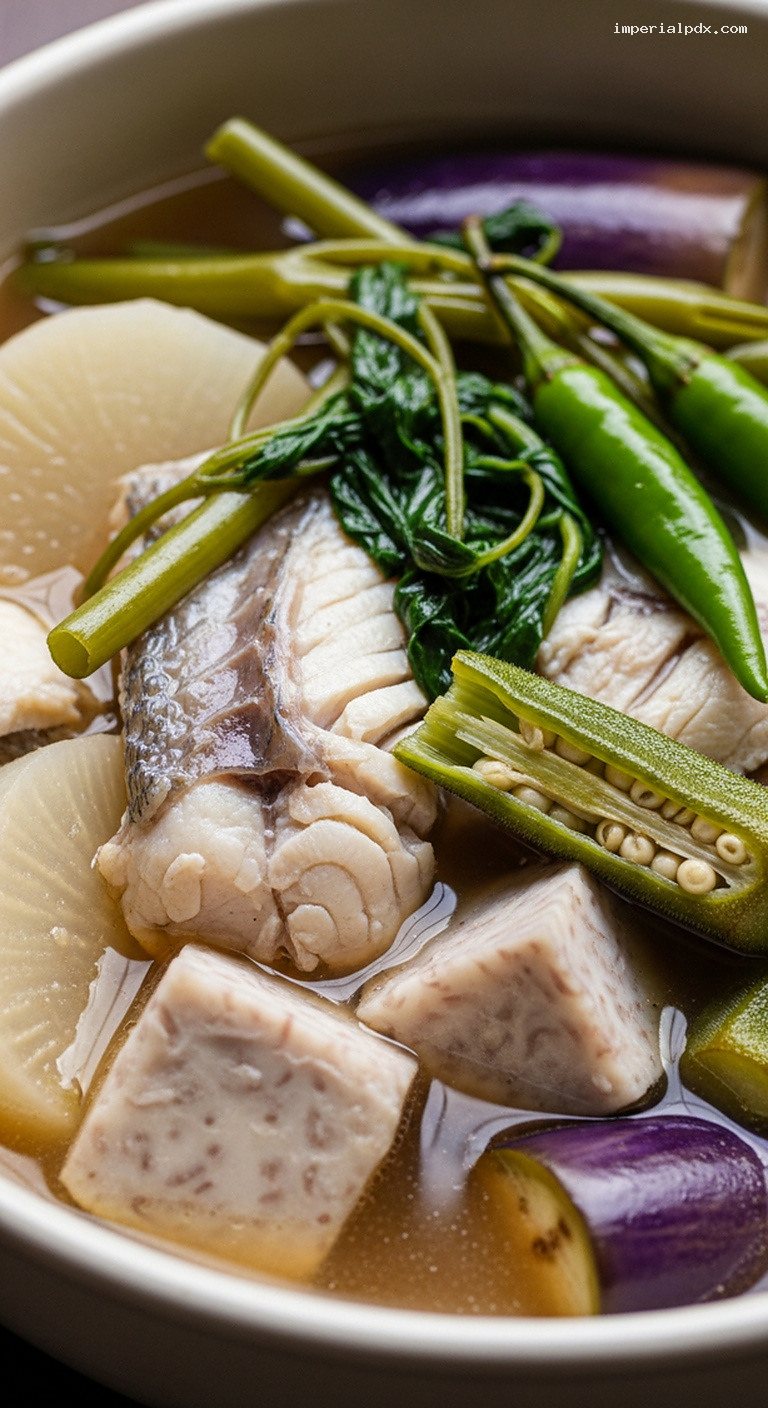 Sinigang na Isda: Filipino Tamarind Fish Soup – Imperial Recipes
