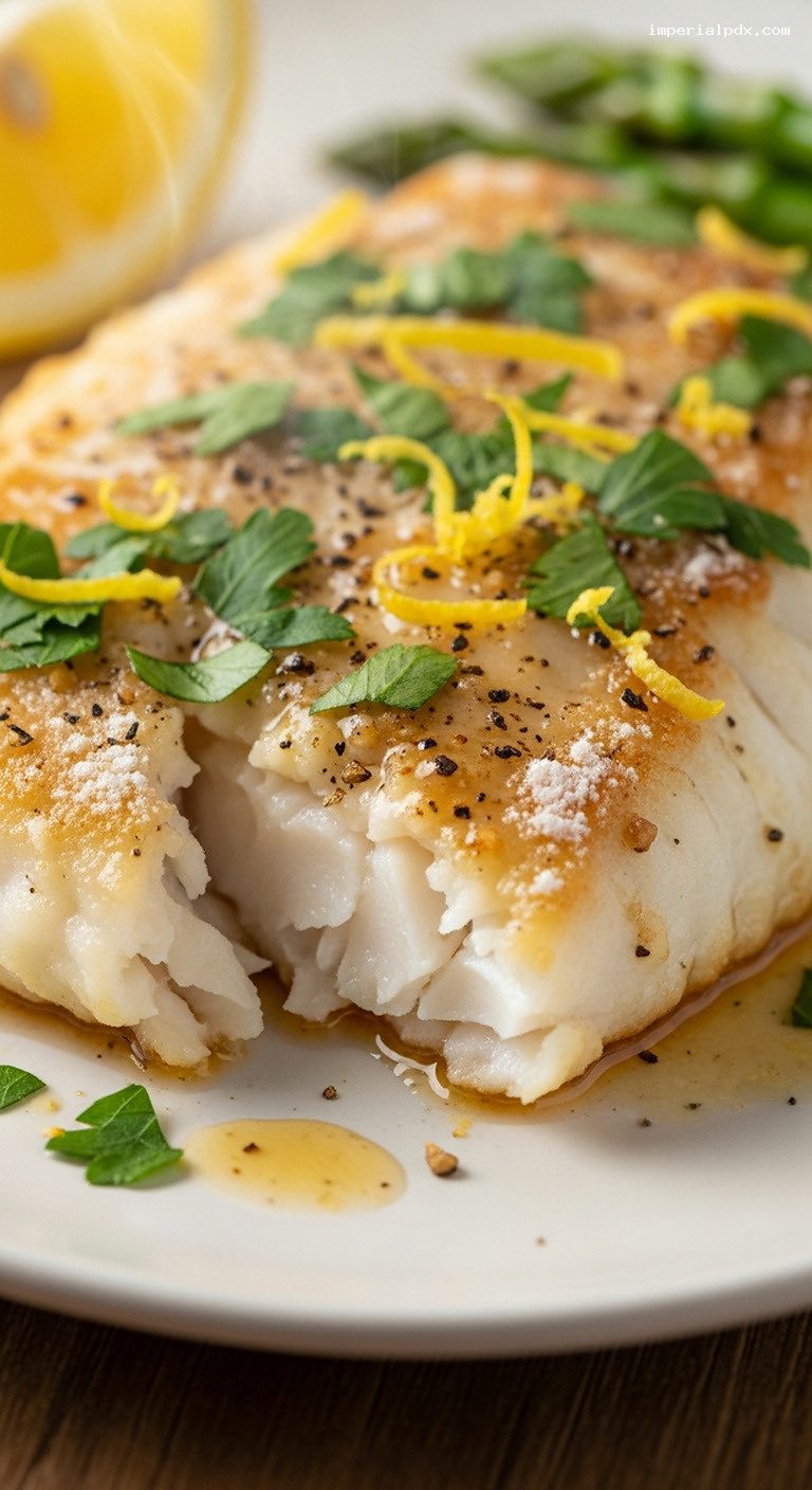 Sole Meunière With Brown Butter Lemon Sauce and Asparagus – Imperial ...