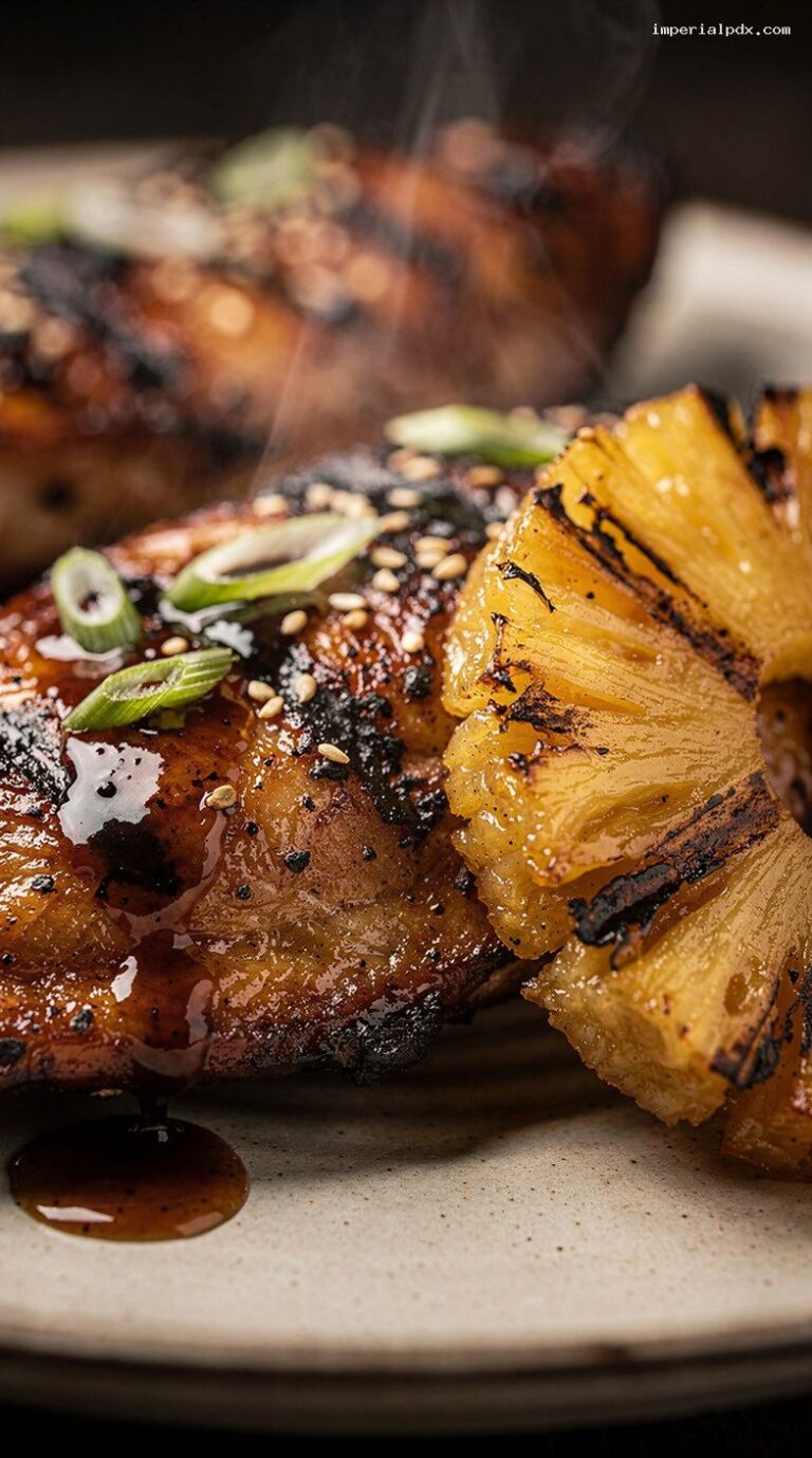 Sticky Hawaiian Huli-Huli BBQ Chicken With Grilled Pineapple – Imperial ...