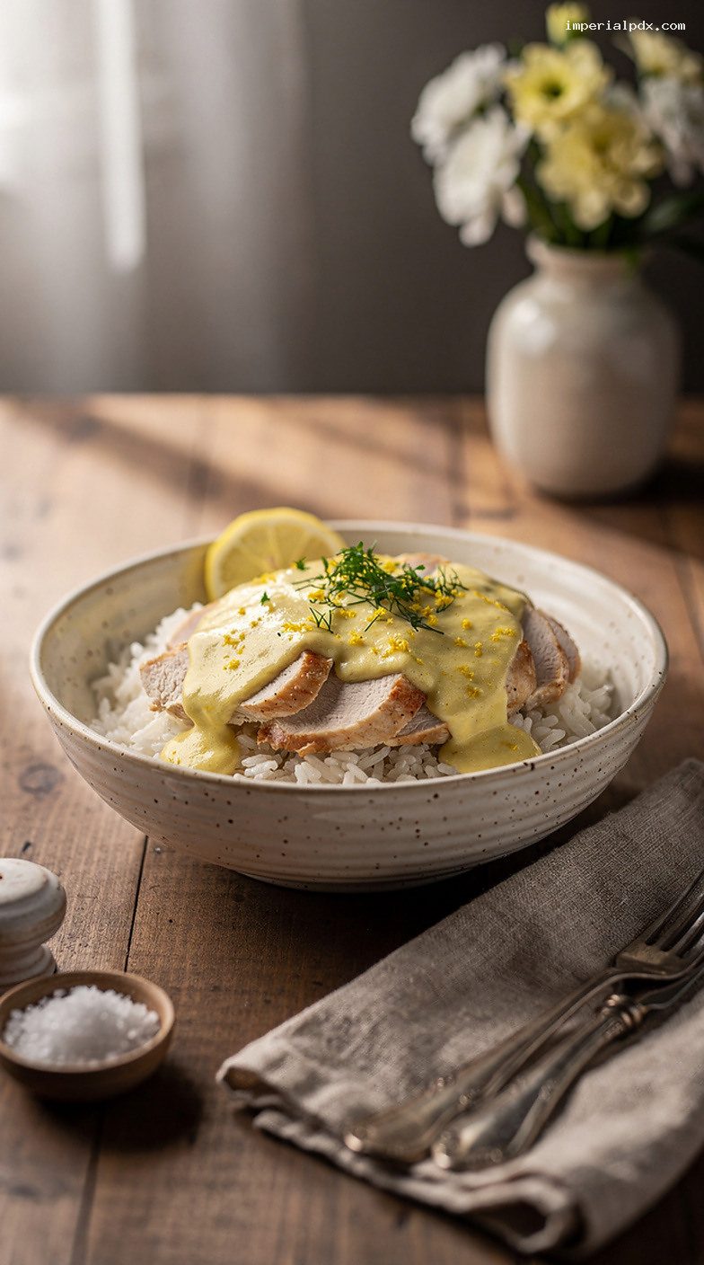 Tangy Greek Avgolemono Lemon Egg Sauce for Chicken and Rice – Imperial ...